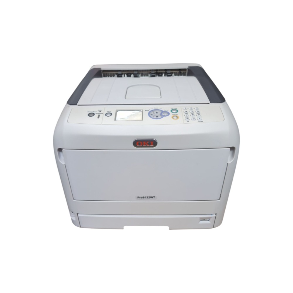 Pre-owned OKI Pro8432WT A3 White Toner Printer – Used, USB software ...